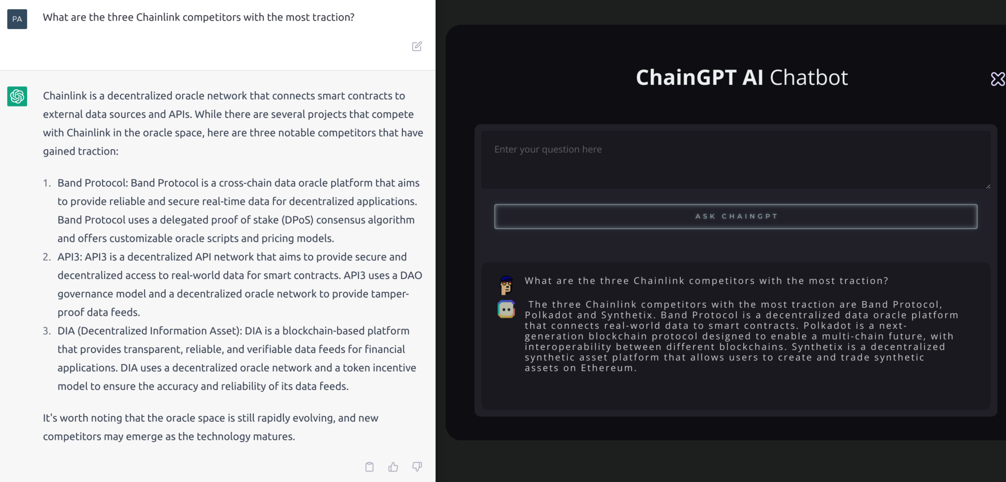 ChainGPT is worthless - Axiom Alpha